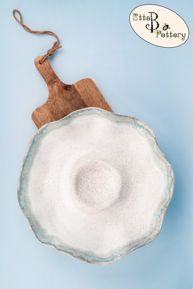 Large Crudités Server Platter – Etta B & Co.