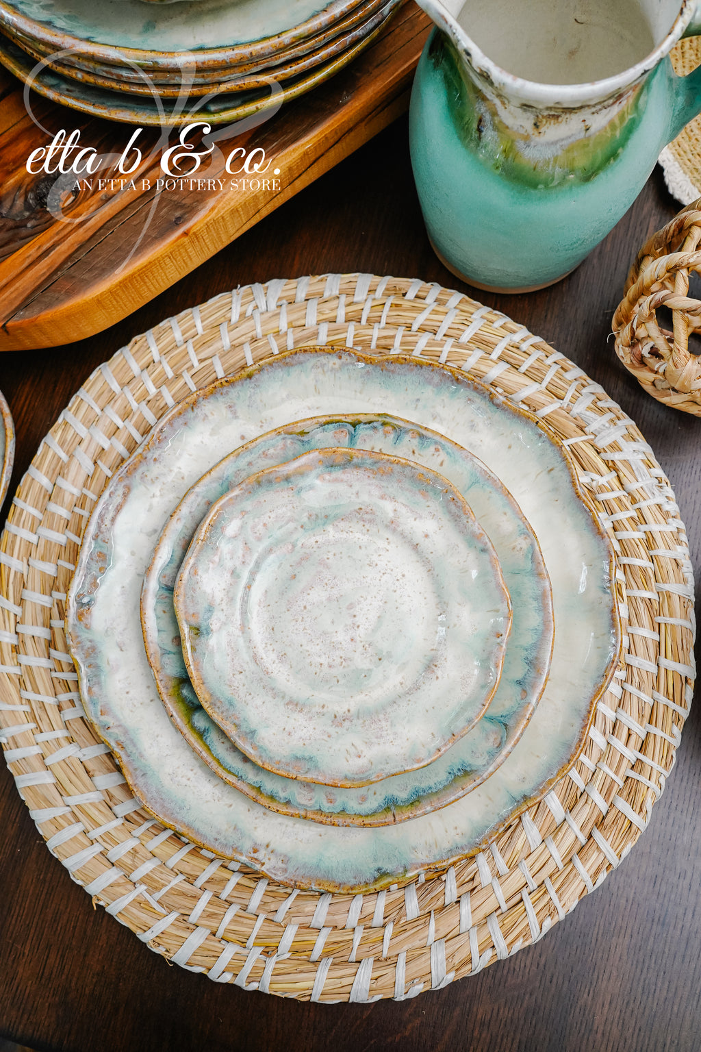 Bread Plate, Set – Etta B & Co.